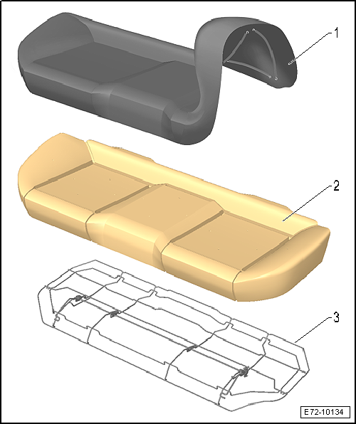 Seat Ibiza - Tapizado y acolchado para la banqueta del asiento ...